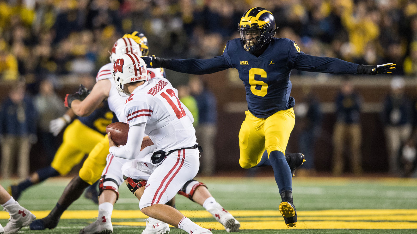 Josh Uche - Football - University of Michigan Athletics