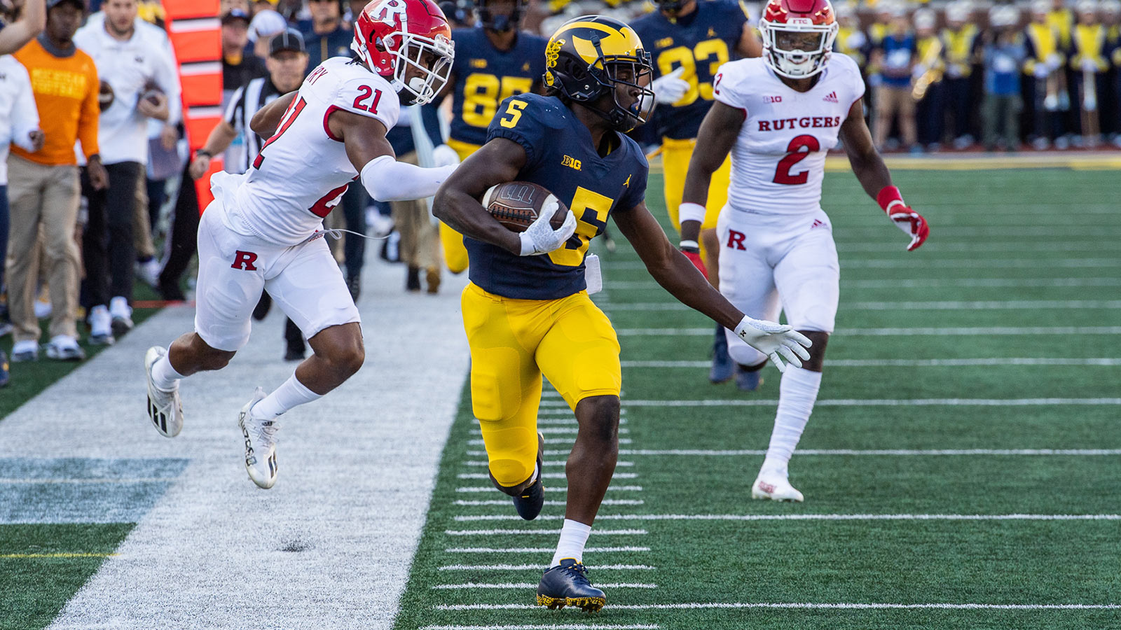 Mike Sainristil - Football - University of Michigan Athletics