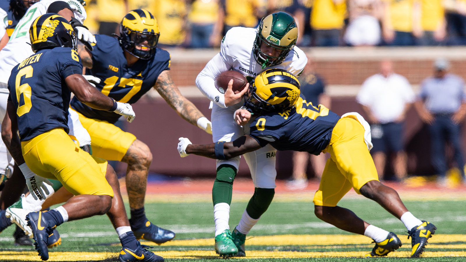 Mike Sainristil - Football - University of Michigan Athletics