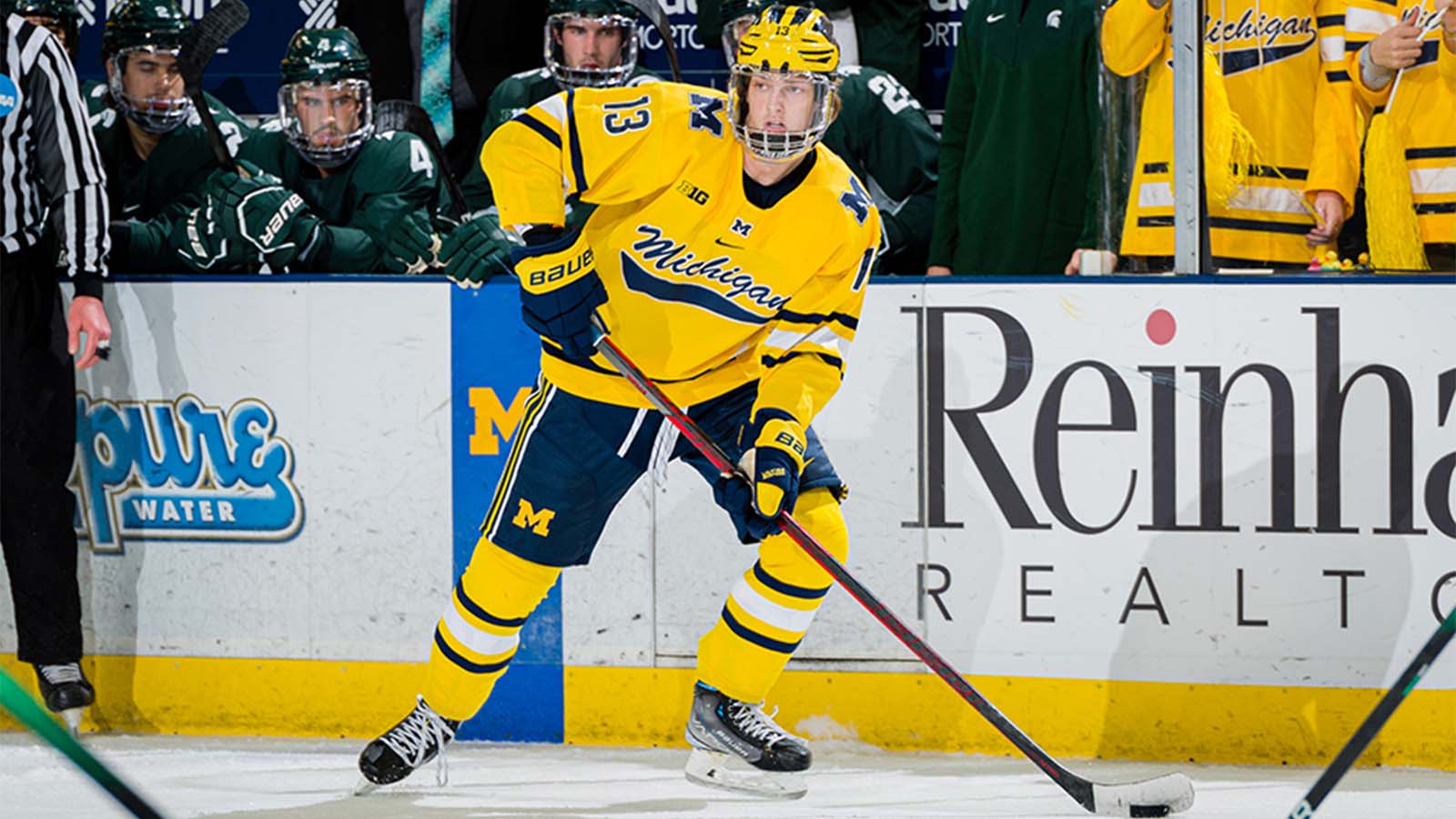 Kent Johnson - Ice Hockey - University of Michigan Athletics