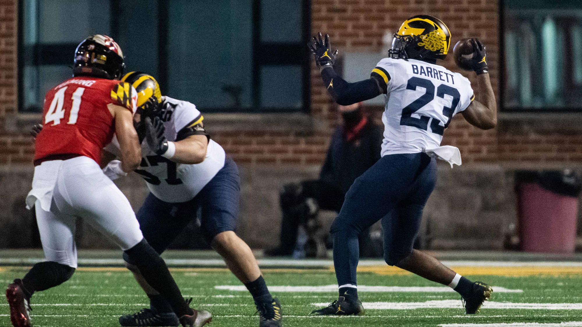 Michael Barrett - Football - University of Michigan Athletics