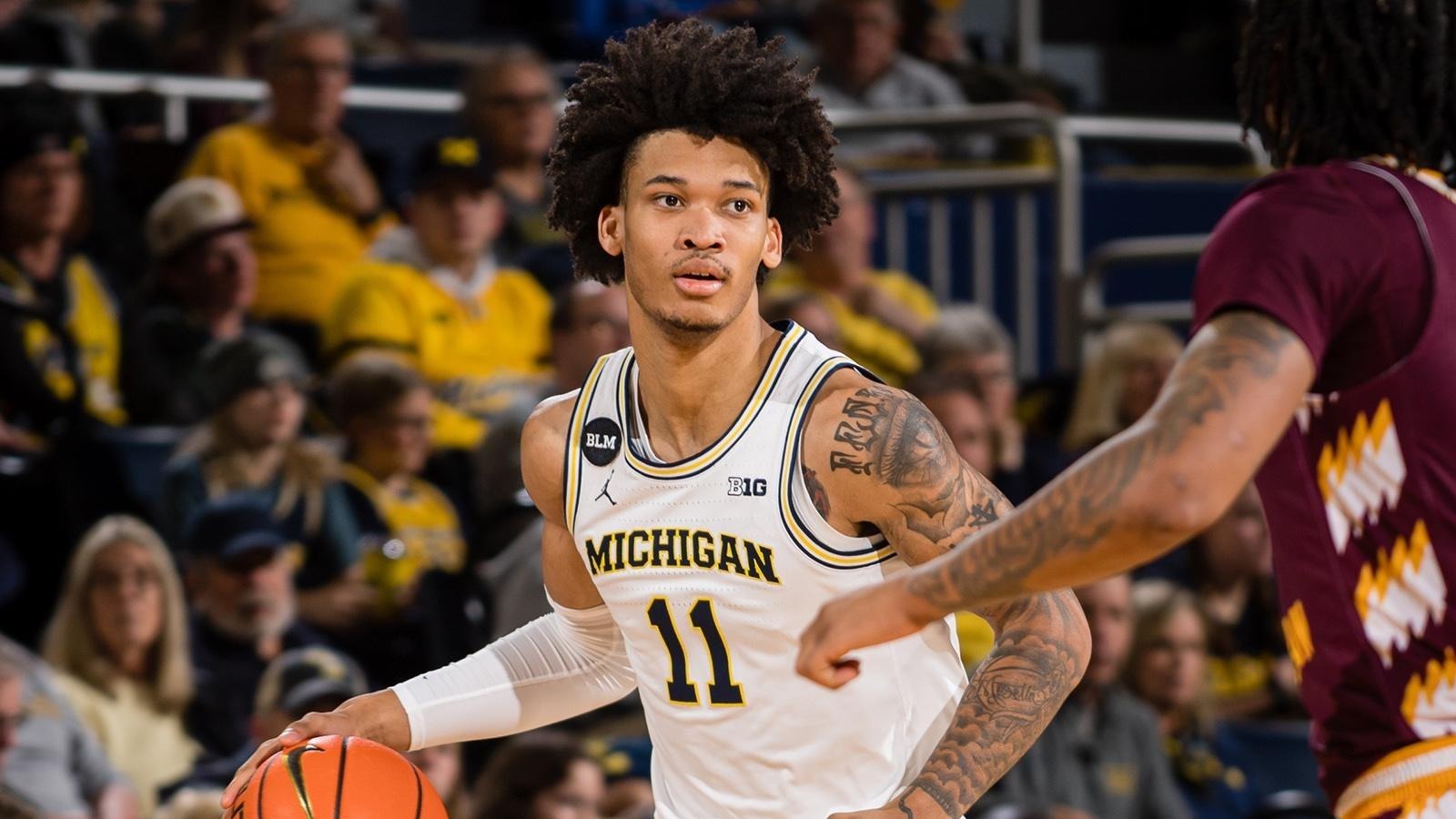 Isaiah Barnes - Men's Basketball - University of Michigan Athletics