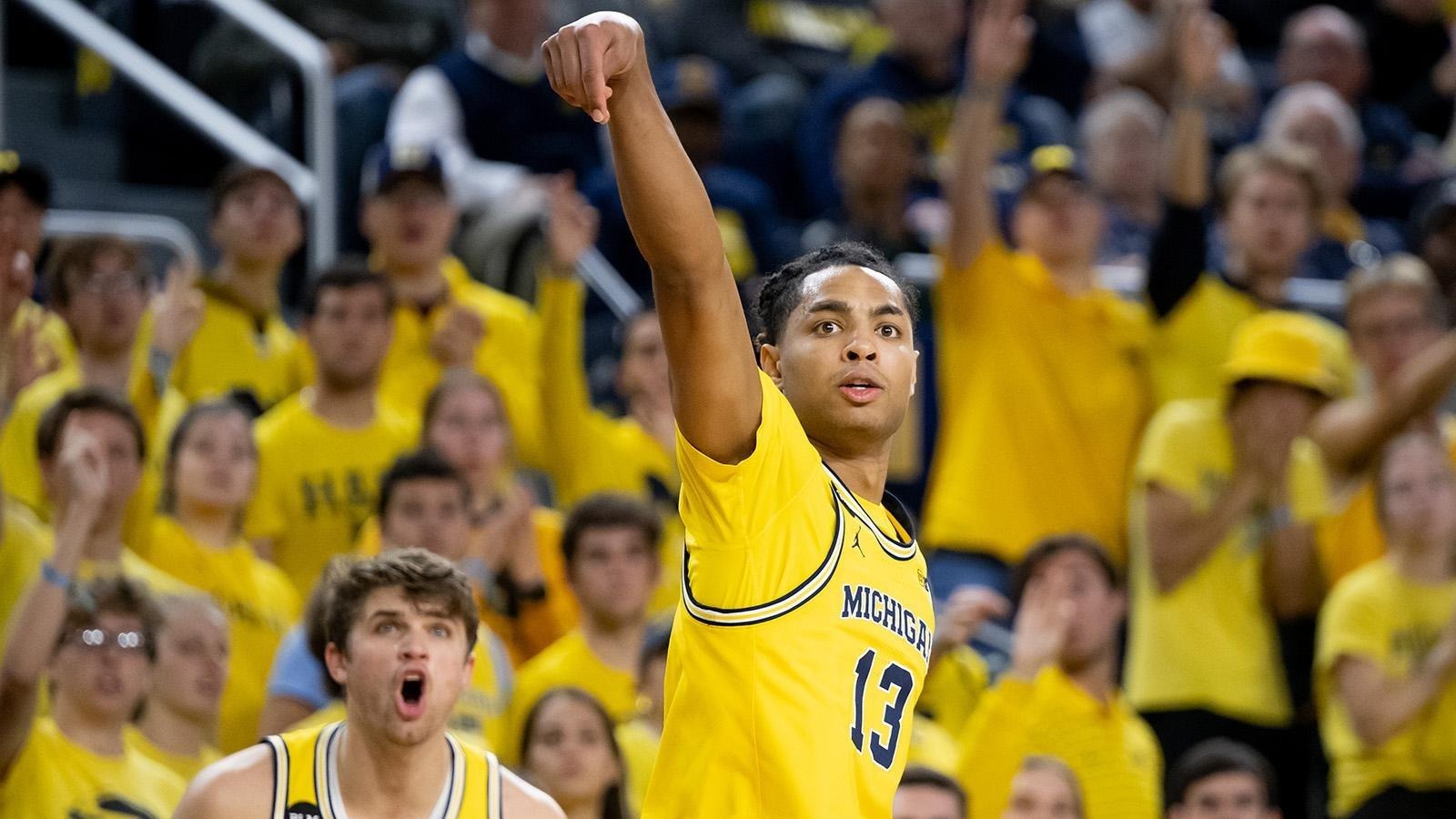 Jett Howard - Men's Basketball - University of Michigan Athletics