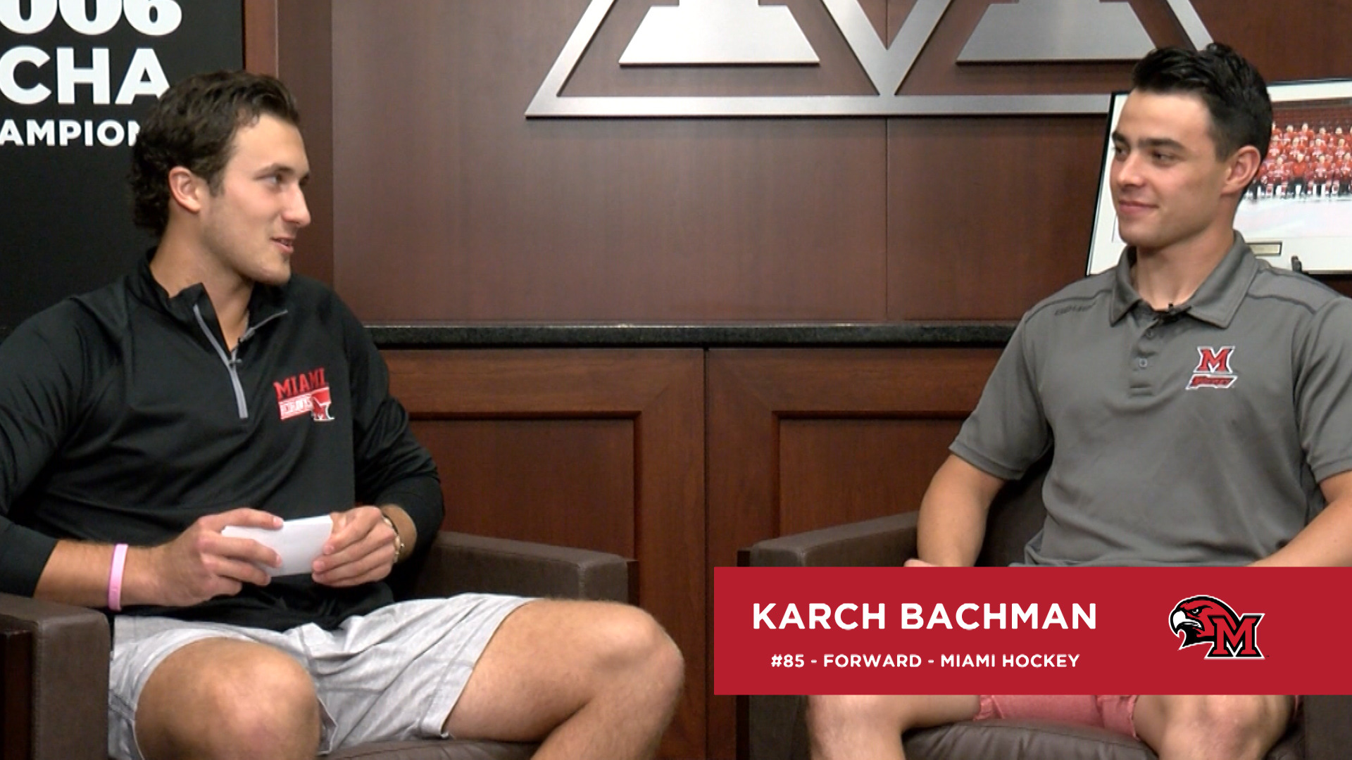 Get to Know The Brotherhood: Karch Bachman - Miami University RedHawks