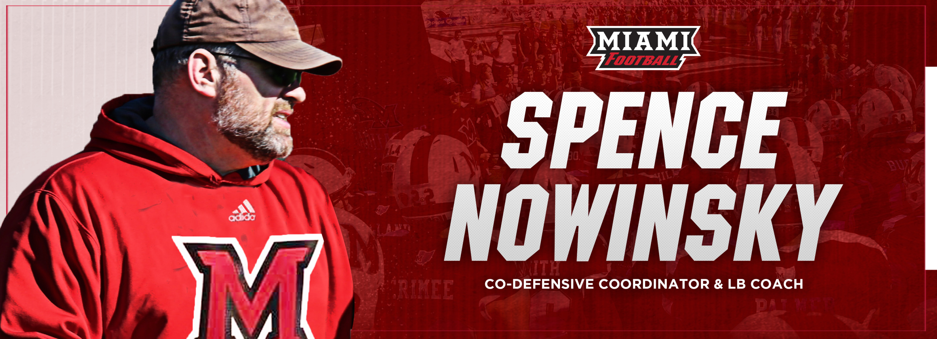 Nowinsky Added to Football Staff - Miami University RedHawks