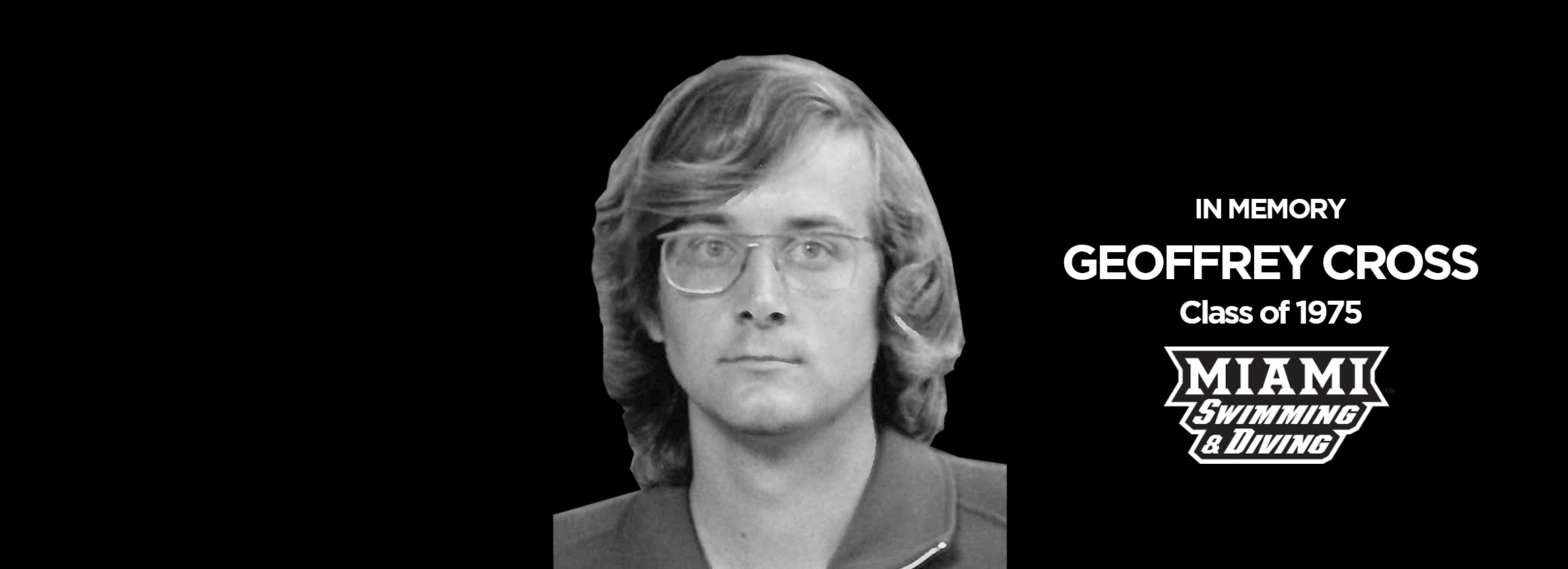 Miami Mourns Loss of Former Swimmer Geoff Cross - Miami University RedHawks