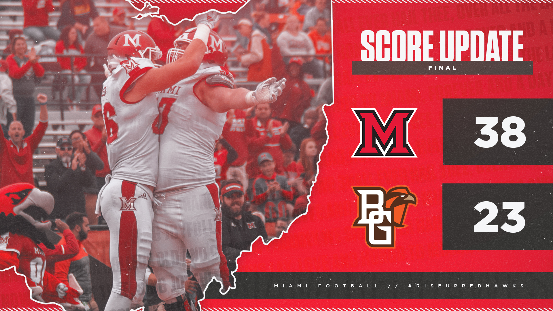 Miami Runs Wild at Bowling Green - Miami University RedHawks