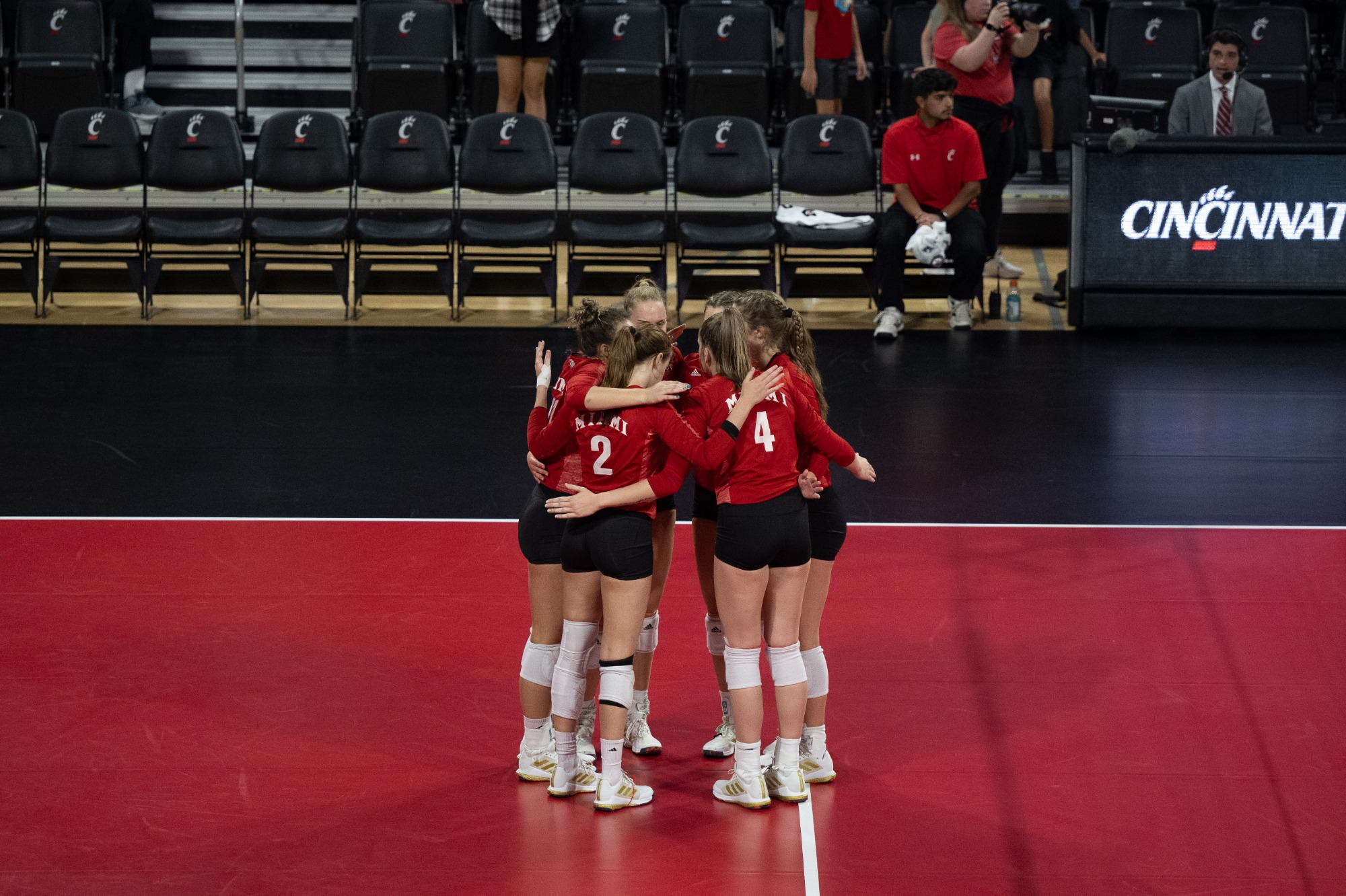 Miami Loses Three-Set Match to Cincinnati - Miami University RedHawks
