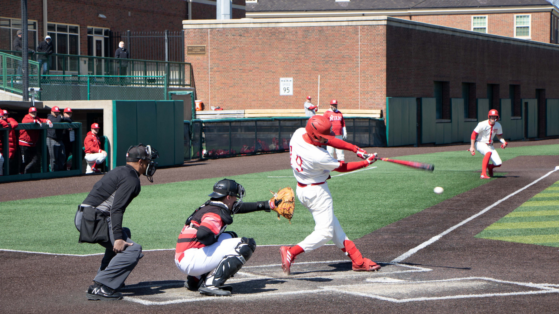 Miami Falls 4-2 to NIU in Series Finale - Miami University RedHawks