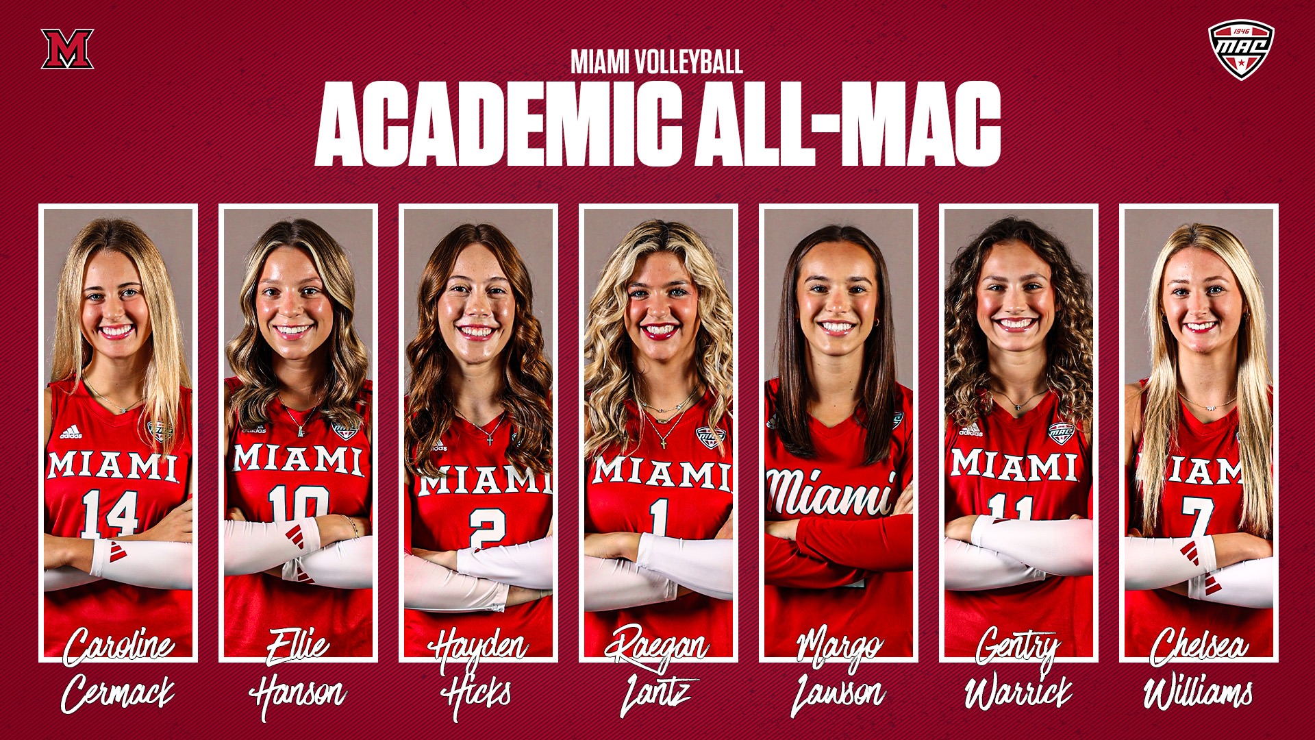 Volleyball Welcomes Six Newcomers to 2025 Roster - Miami University ...