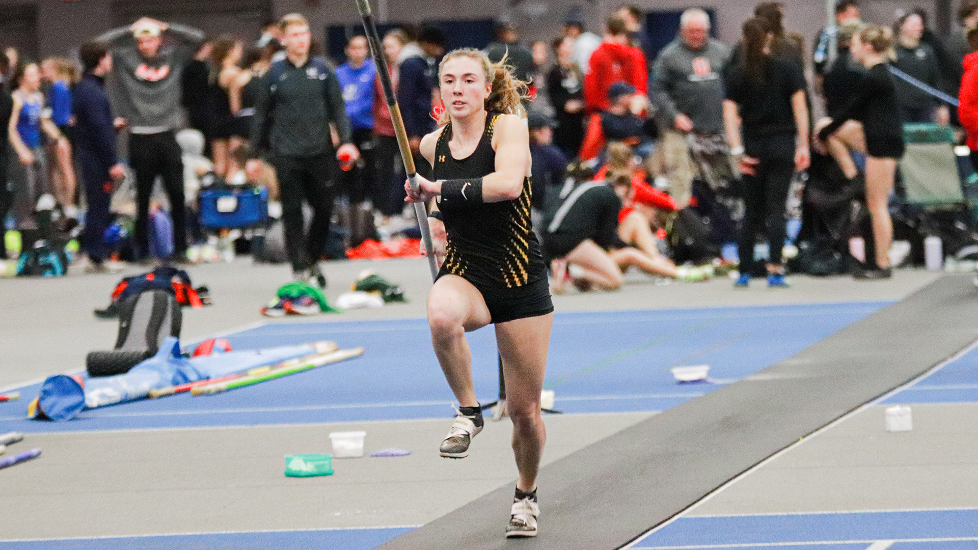 Hauf sets new conference record in pole vault at Bison Open and Multi ...