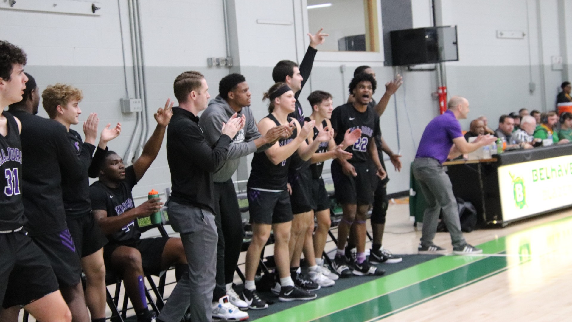 Balanced Scoring Powers Men’s Basketball to First Conference Win ...