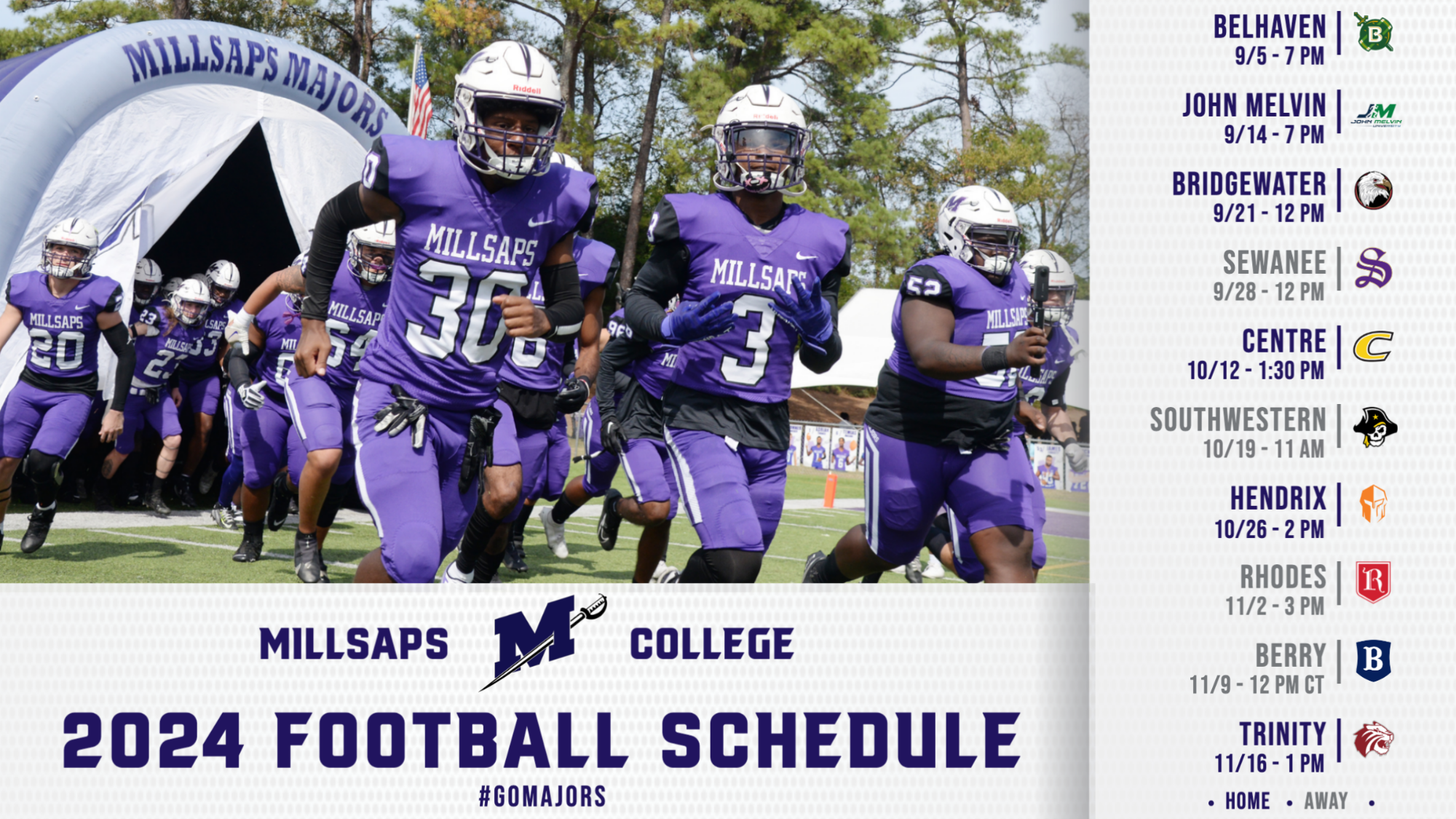 2023 Season Tickets on Sale for Millsaps Football - Millsaps College ...