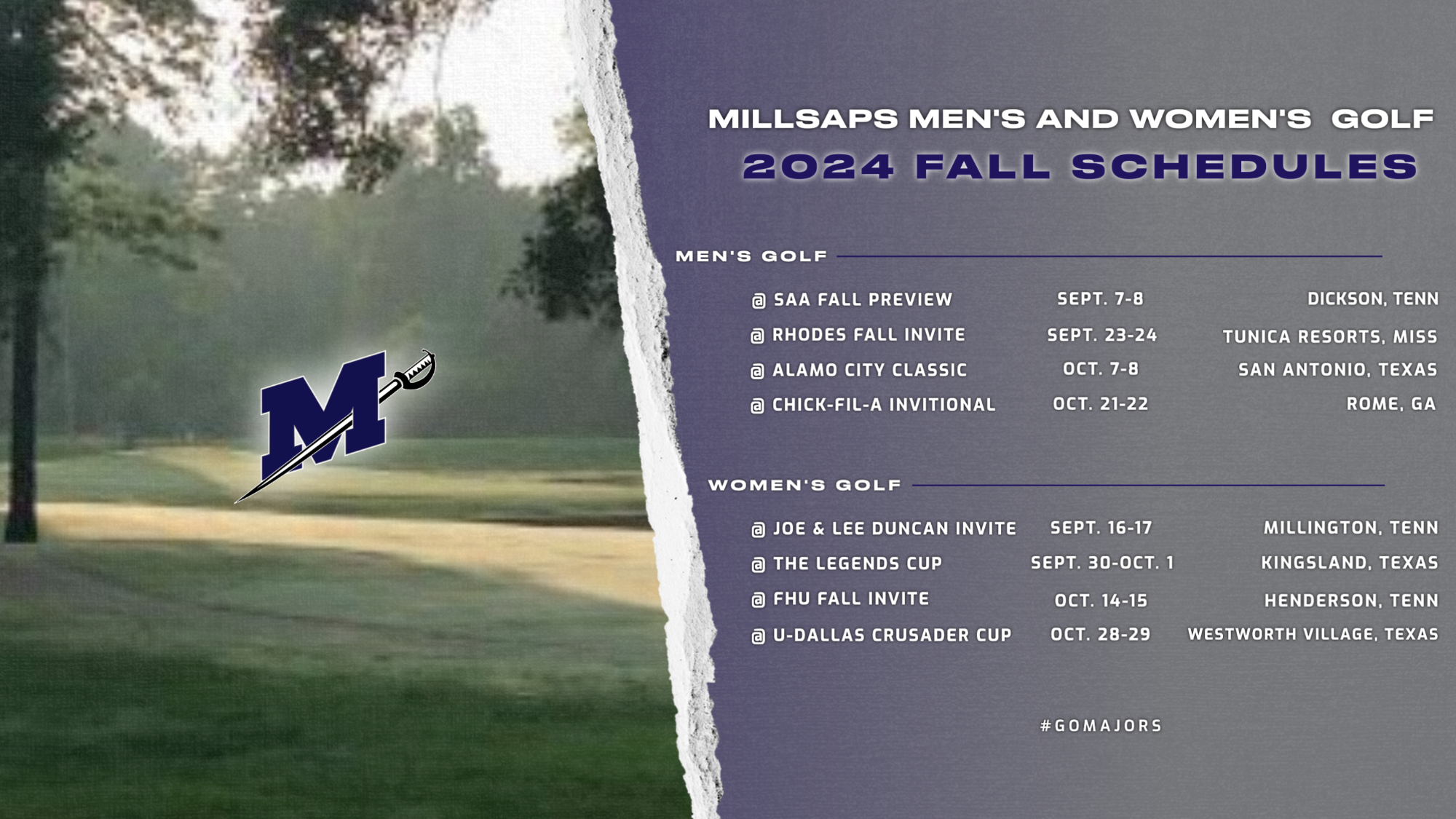 Women’s Golf Opens Fall Slate at Joe & Lee Invitational - Millsaps ...