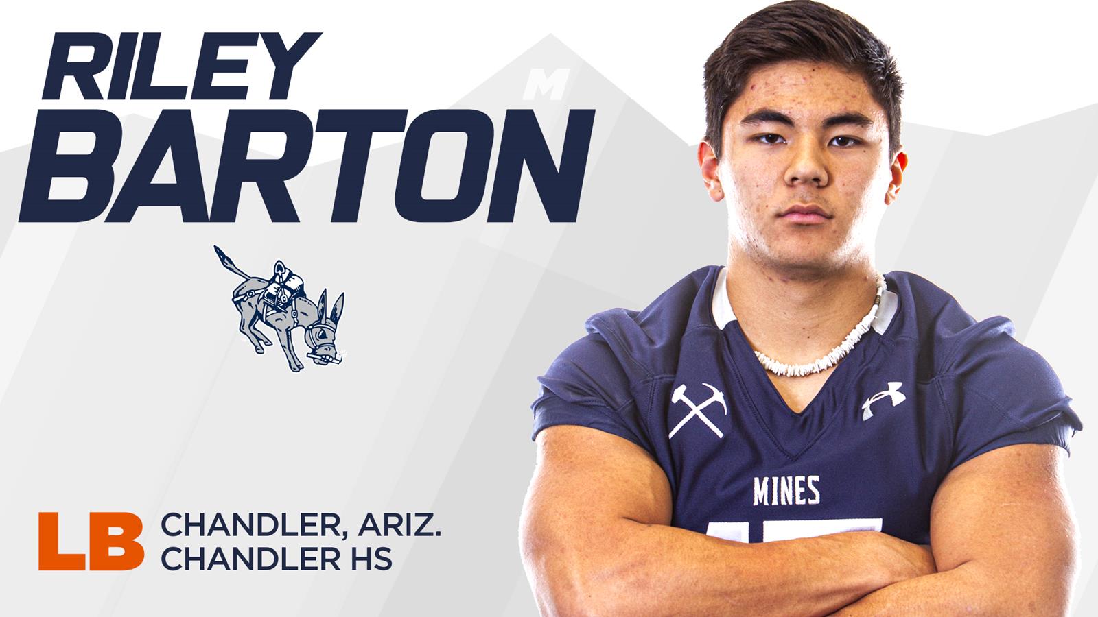 Riley Barton - Football - Colorado School of Mines Athletics