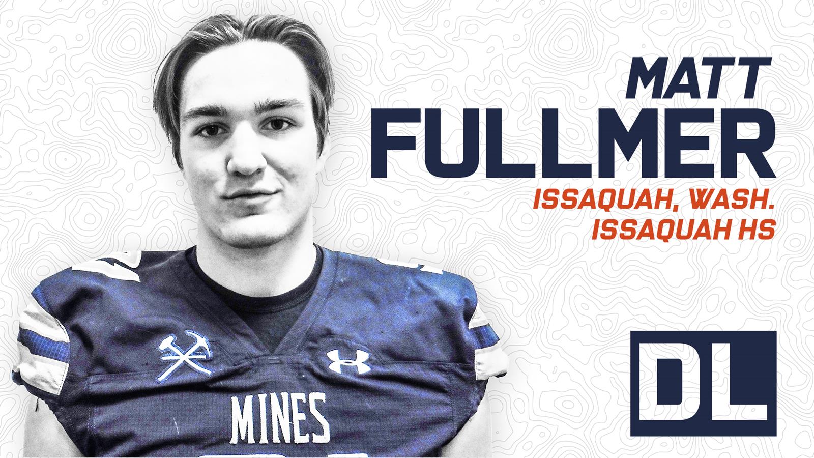 Matt Fullmer - Football - Colorado School of Mines Athletics