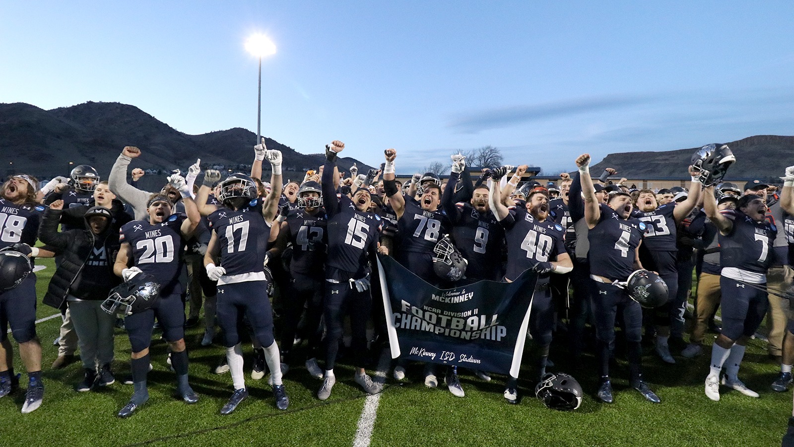 MCKINNEY BOUND! Mines Advances To First NCAA Championship Game ...