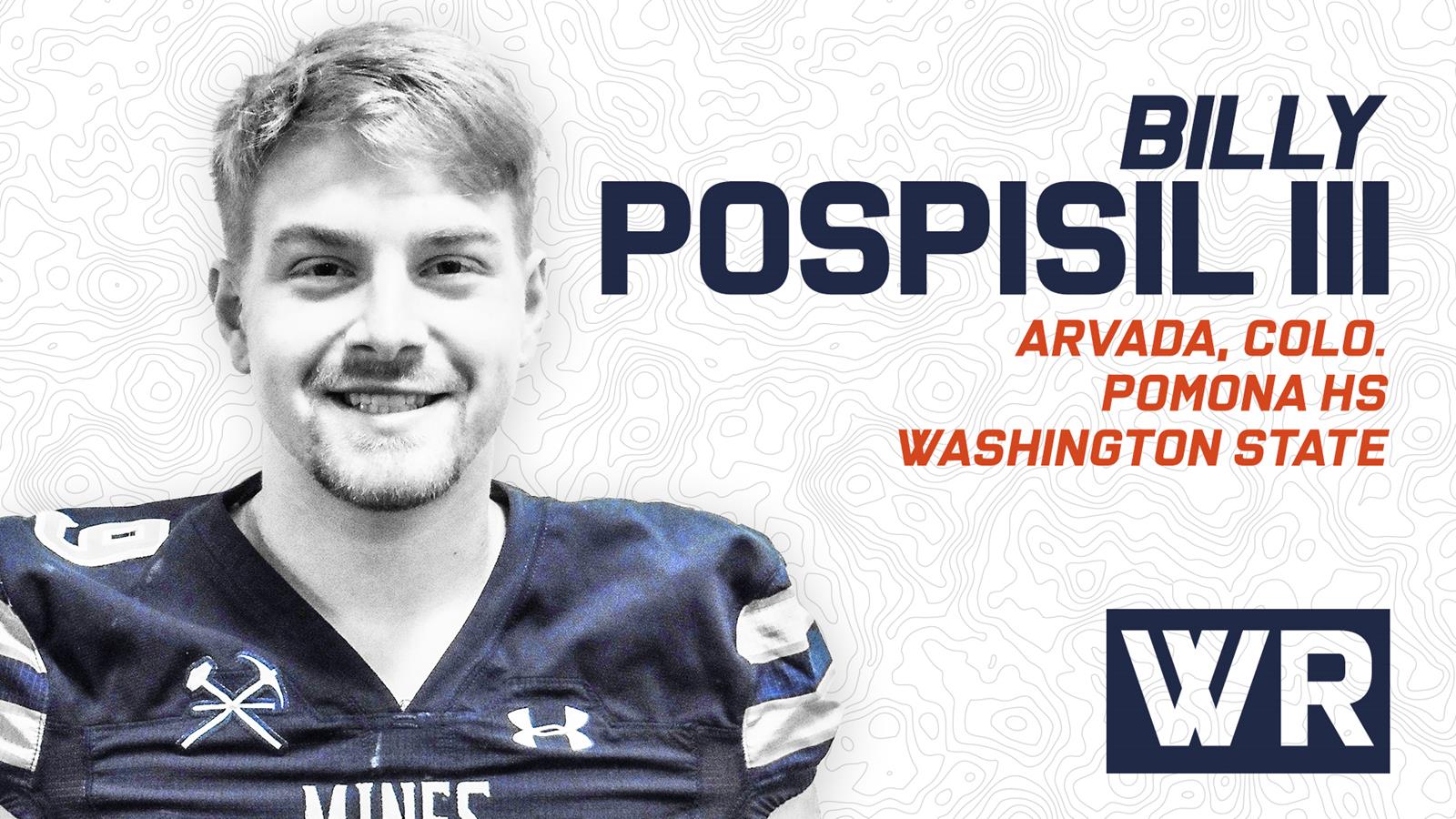 Billy Pospisil III - Football - Colorado School of Mines Athletics