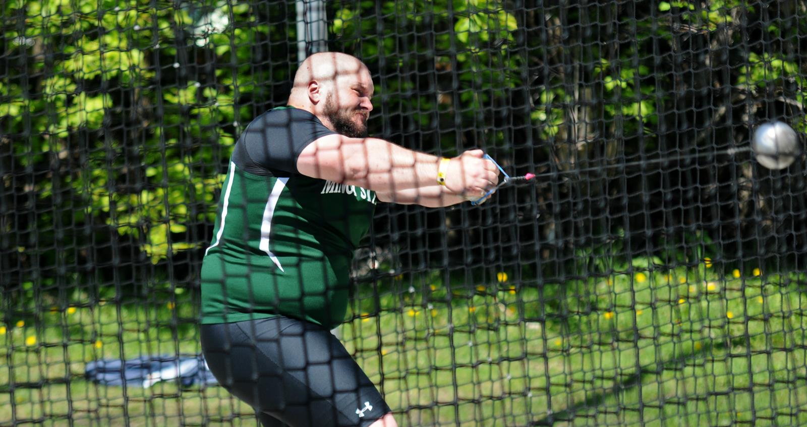 Gust Breaks School Record in Hammer Throw - MSU Athletics