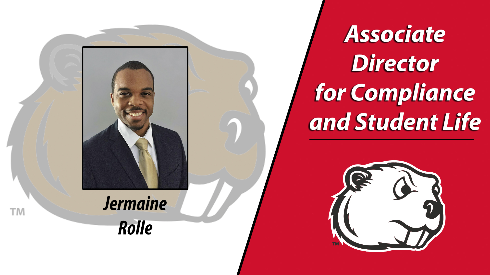 Rolle Named Associate Director of Athletics for Compliance and Student ...