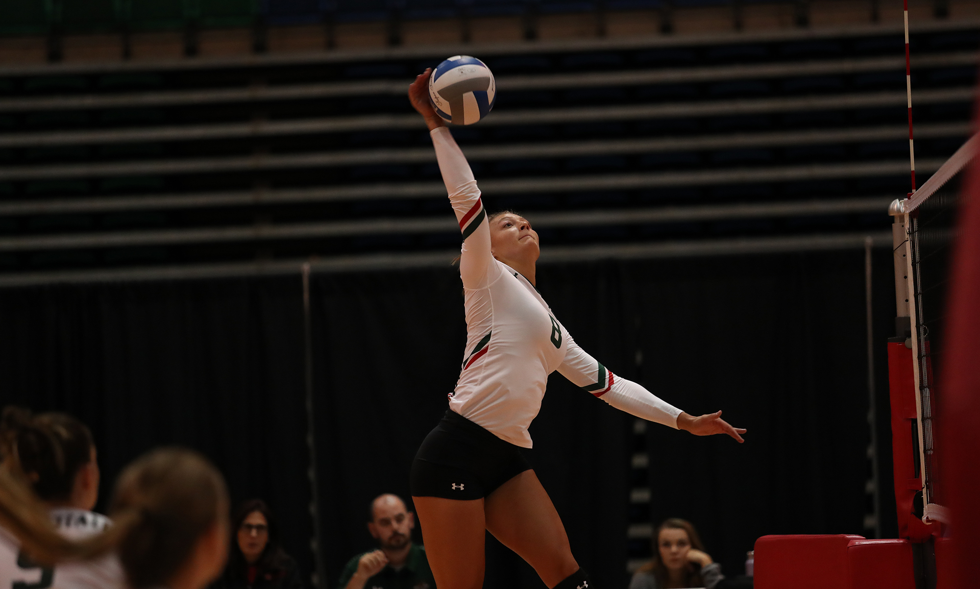 Senior Shelby Spuller Passes the 1,000 Kill Mark In Home Opener - MSU ...