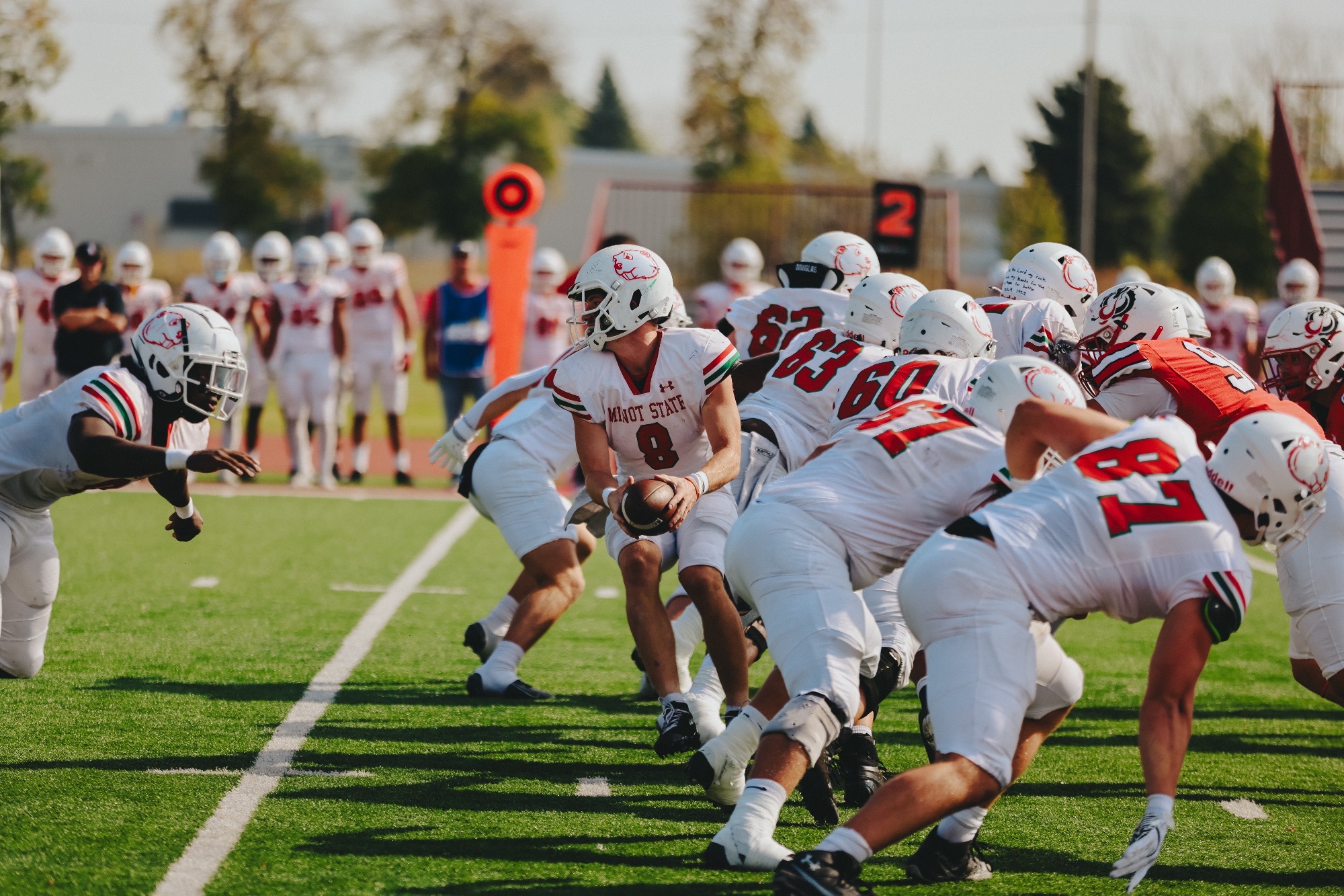 Minot State football announces 2025 schedule; opens at Emporia State on ...