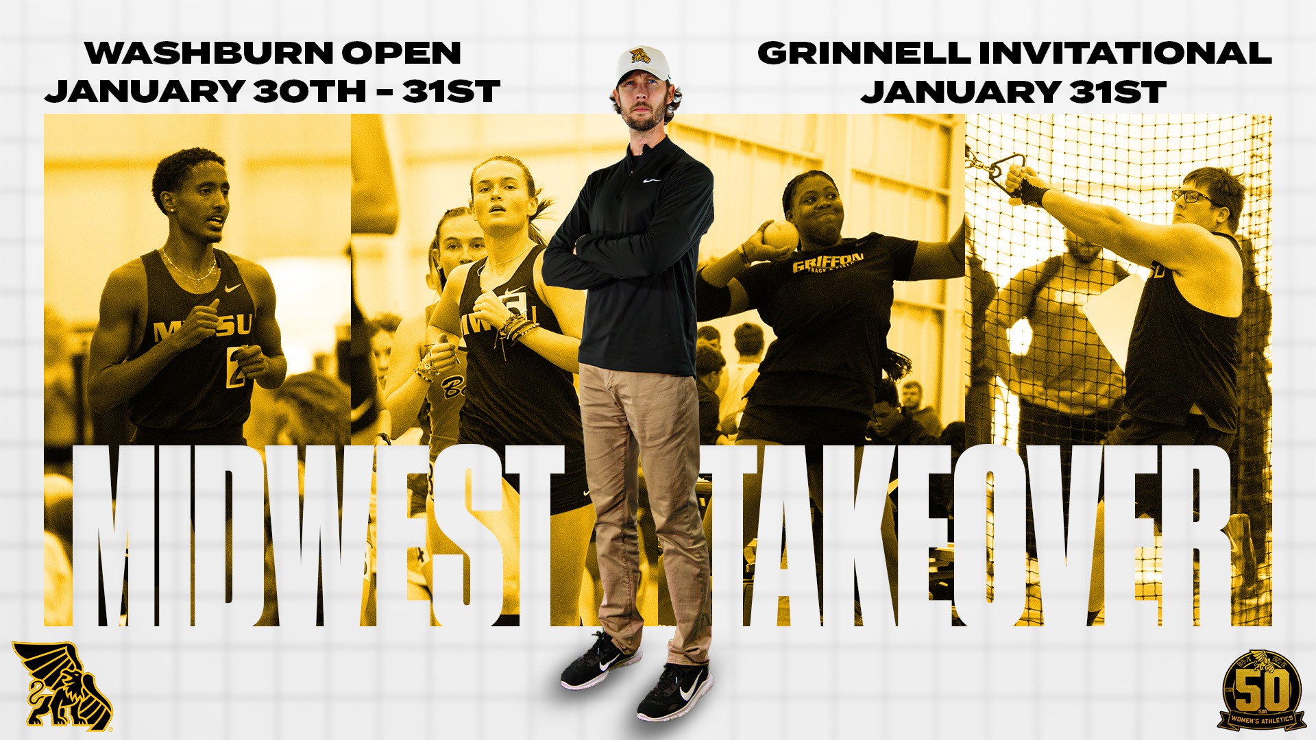 Griffon track and field brings home three gold medals from Mel ...