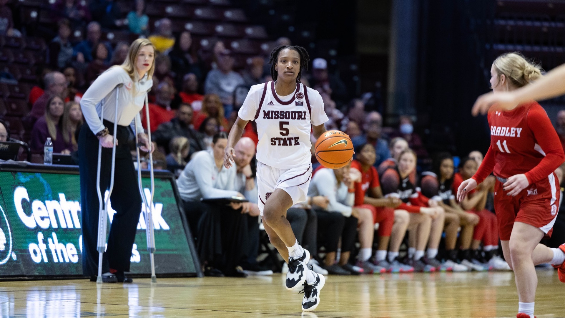 Lady Bears Survive at Bradley After Big Fourth Quarter - Missouri State