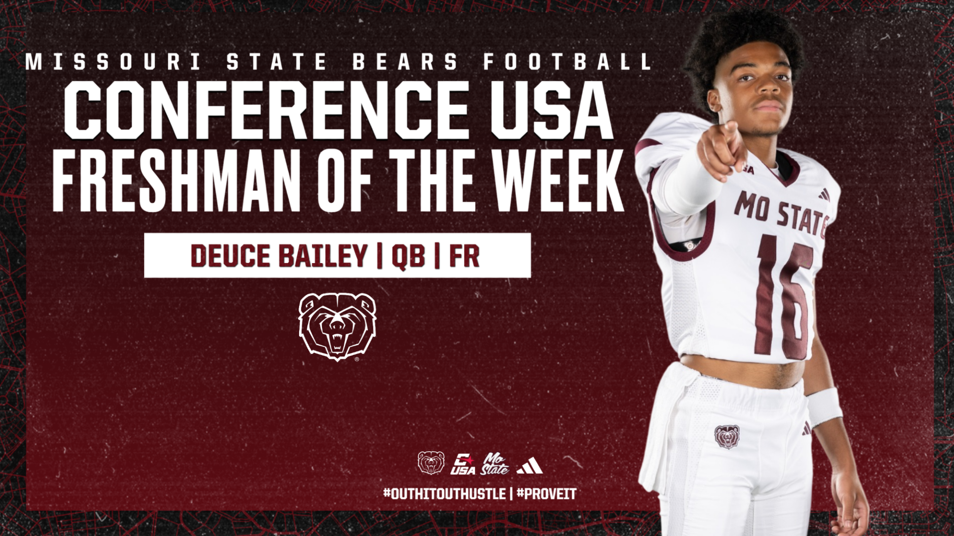 Bears Square Off with Blue Raiders in Weekday CUSA Matchup - Missouri State