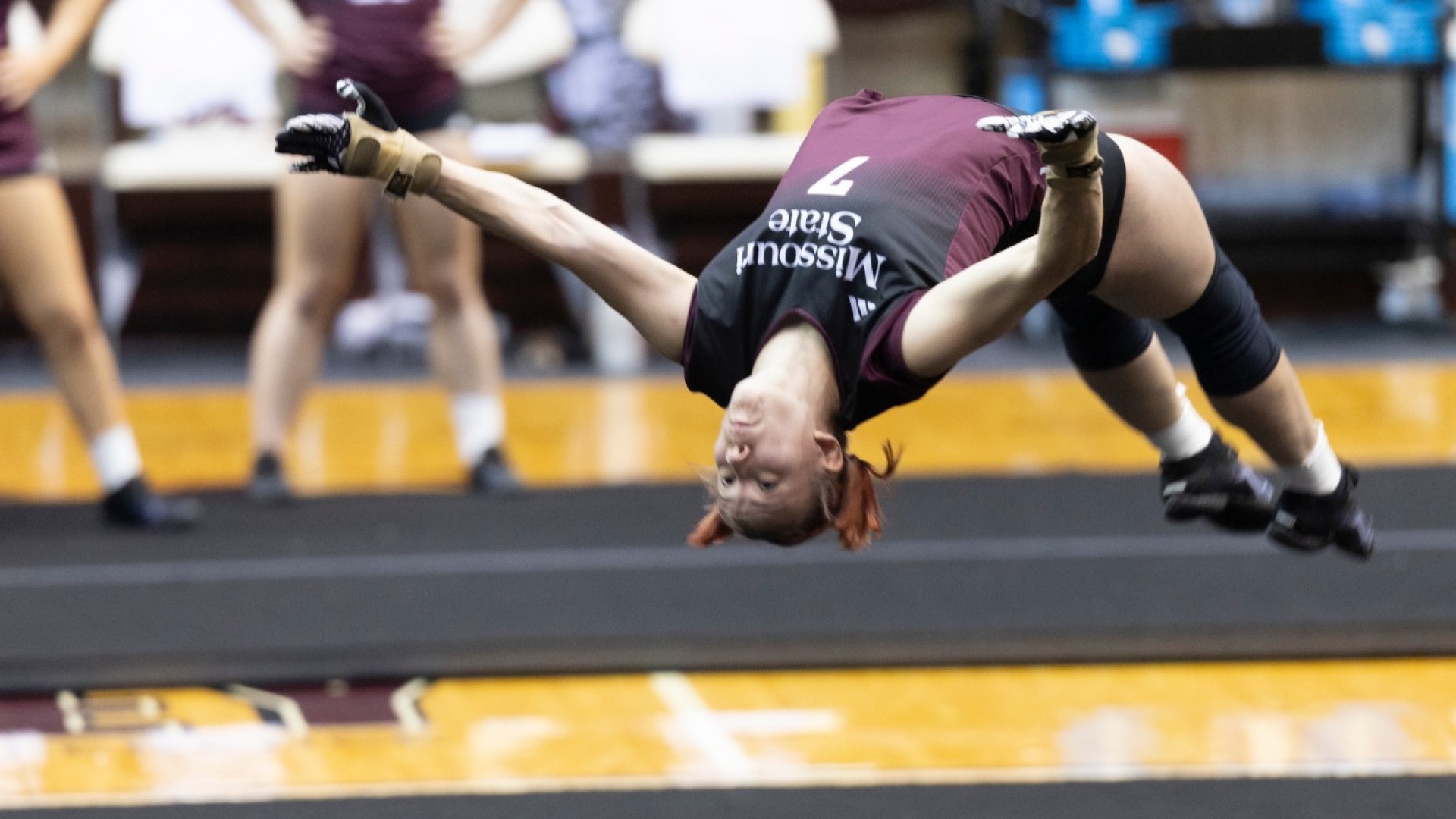 Acrobatics and Tumbling Opens Season on the Road - Missouri State