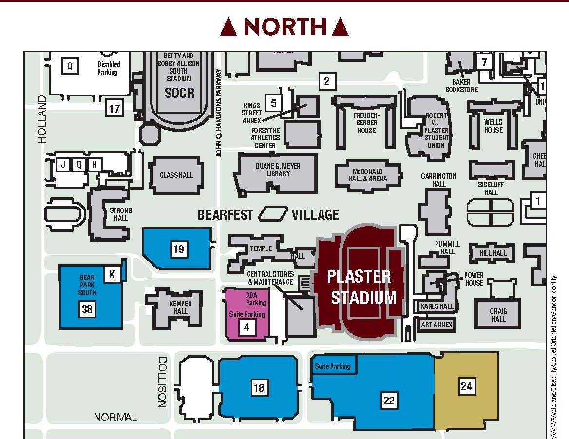 Plaster Stadium Gameday Guide - Know Before You Go - Missouri State