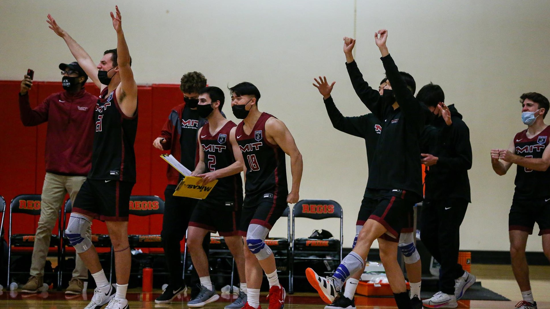 No. 12 Men's Volleyball Sweeps Eastern Nazarene, 3-0 - Massachusetts ...