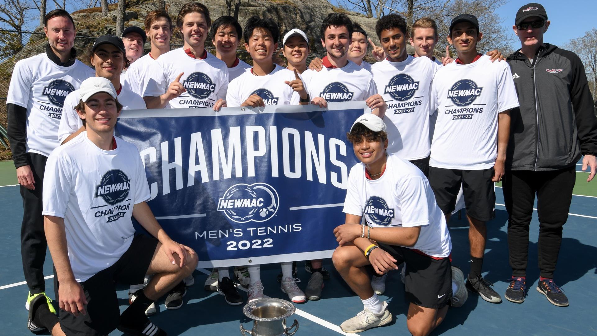 Men's Tennis Wins 22nd NEWMAC Title With a 5-3 Win Over Coast Guard ...