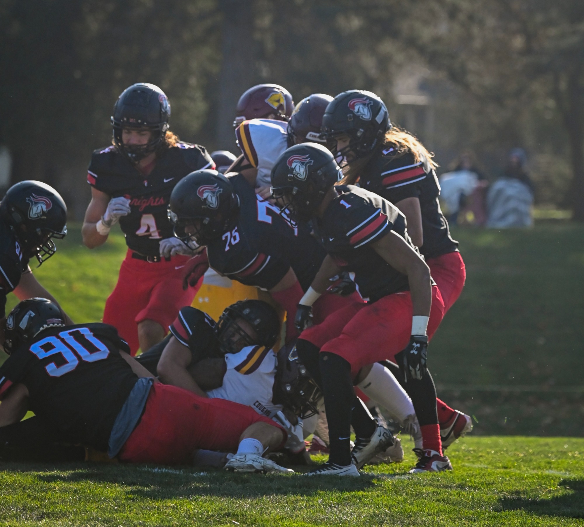 Knights Finish Off Season Under the Lights; Lose to Comets 45-20 ...