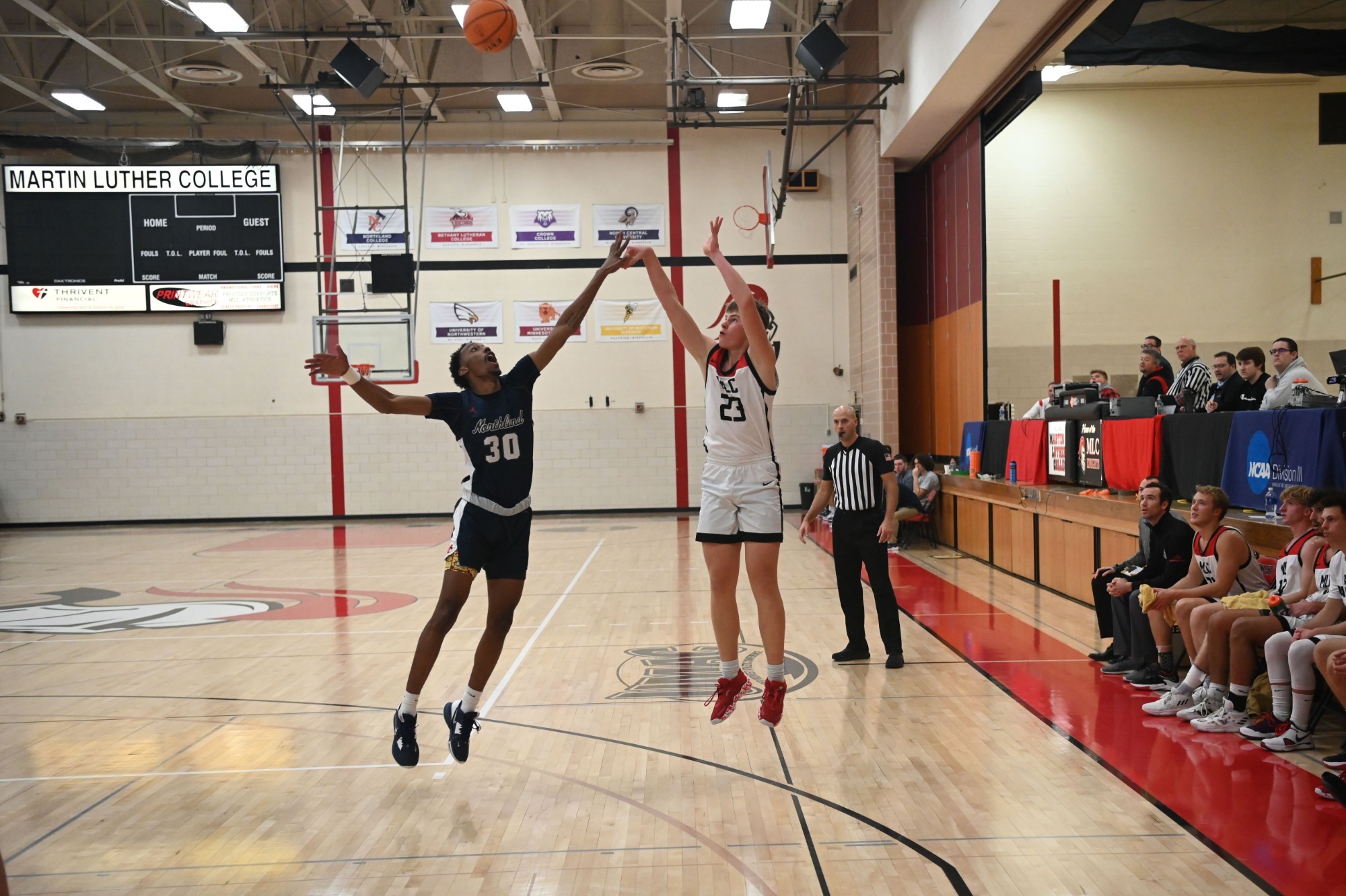 Knights Show Improvement in Close Loss to Northland - Martin Luther ...