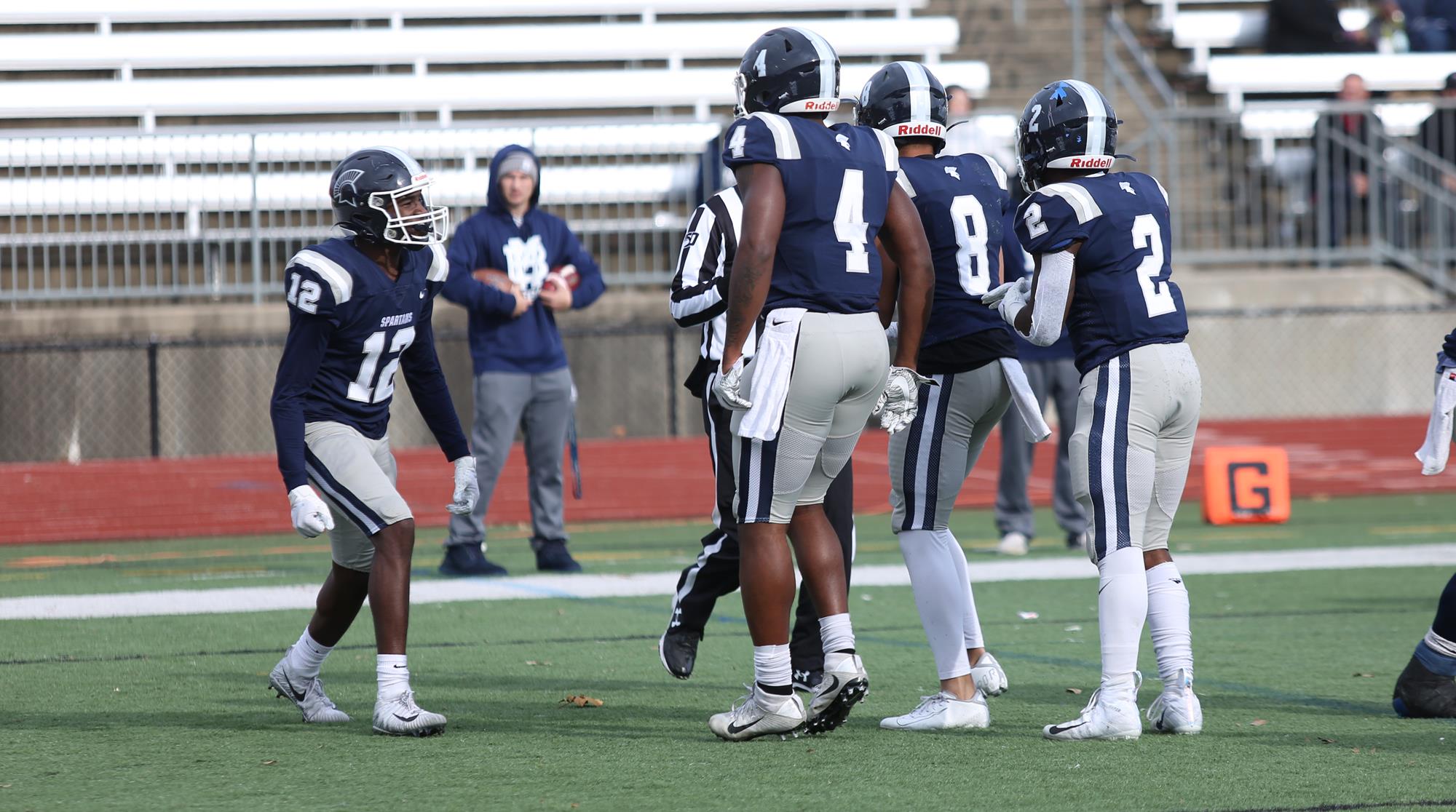 KING BECOMES FIRST SPARTAN TO 1,000 RECEIVING YARDS IN LOSS - MBU Athletics