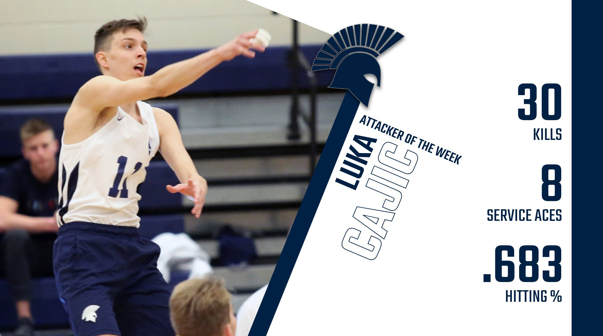 CAJIC VOTED CONFERENCE ATTACKER OF THE WEEK - MBU Athletics