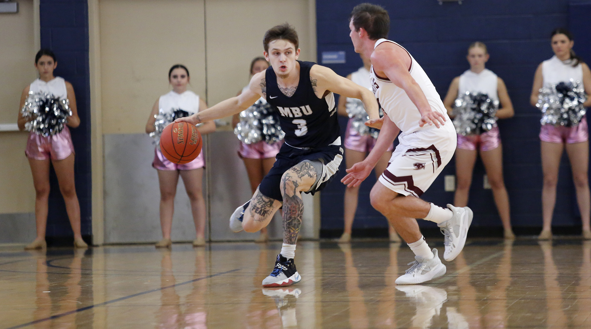 MEN'S BASKETBALL BOUNCES BACK WITH 82-65 WIN OVER C OF O - MBU Athletics