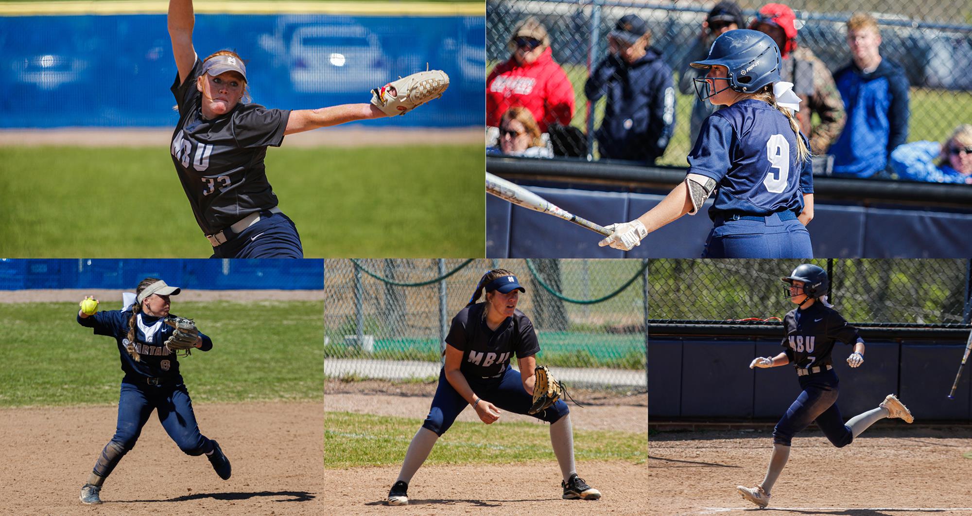 FIVE SPARTANS NAMED IN ALL-AMC SOFTBALL TEAMS - MBU Athletics