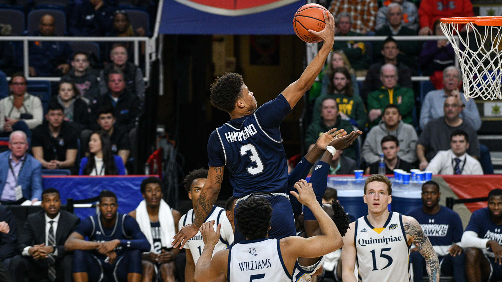 Deion Hammond - Men's Basketball - Monmouth University Athletics