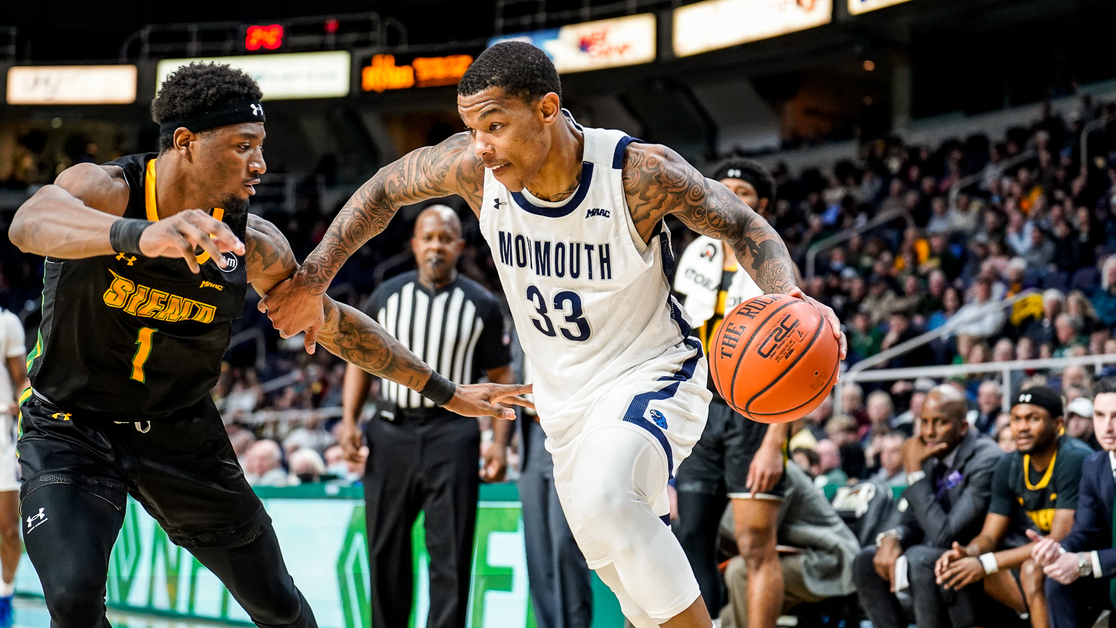MONMOUTH BASKETBALL FALLS AT SIENA SUNDAY, 70-59 - Monmouth University ...