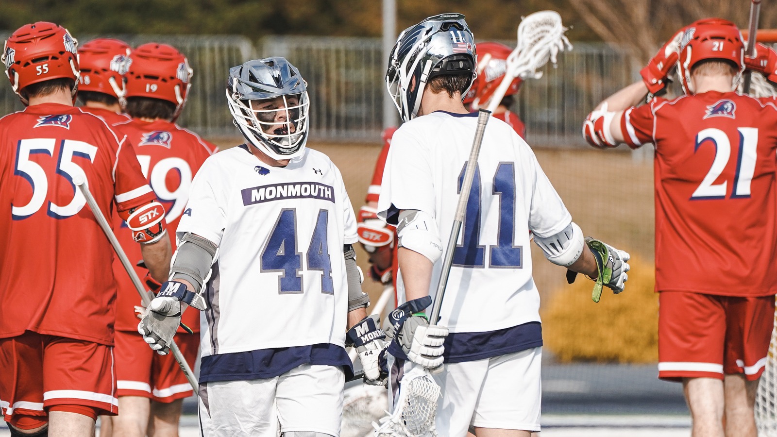 MEN’S LACROSSE HOLDS OFF NJIT IN HOME OPENER - Monmouth University ...