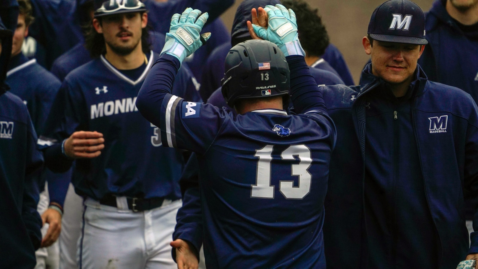 BASEBALL COMES BACK TO TAKE 16-13 WIN OVER NJIT - Monmouth University ...