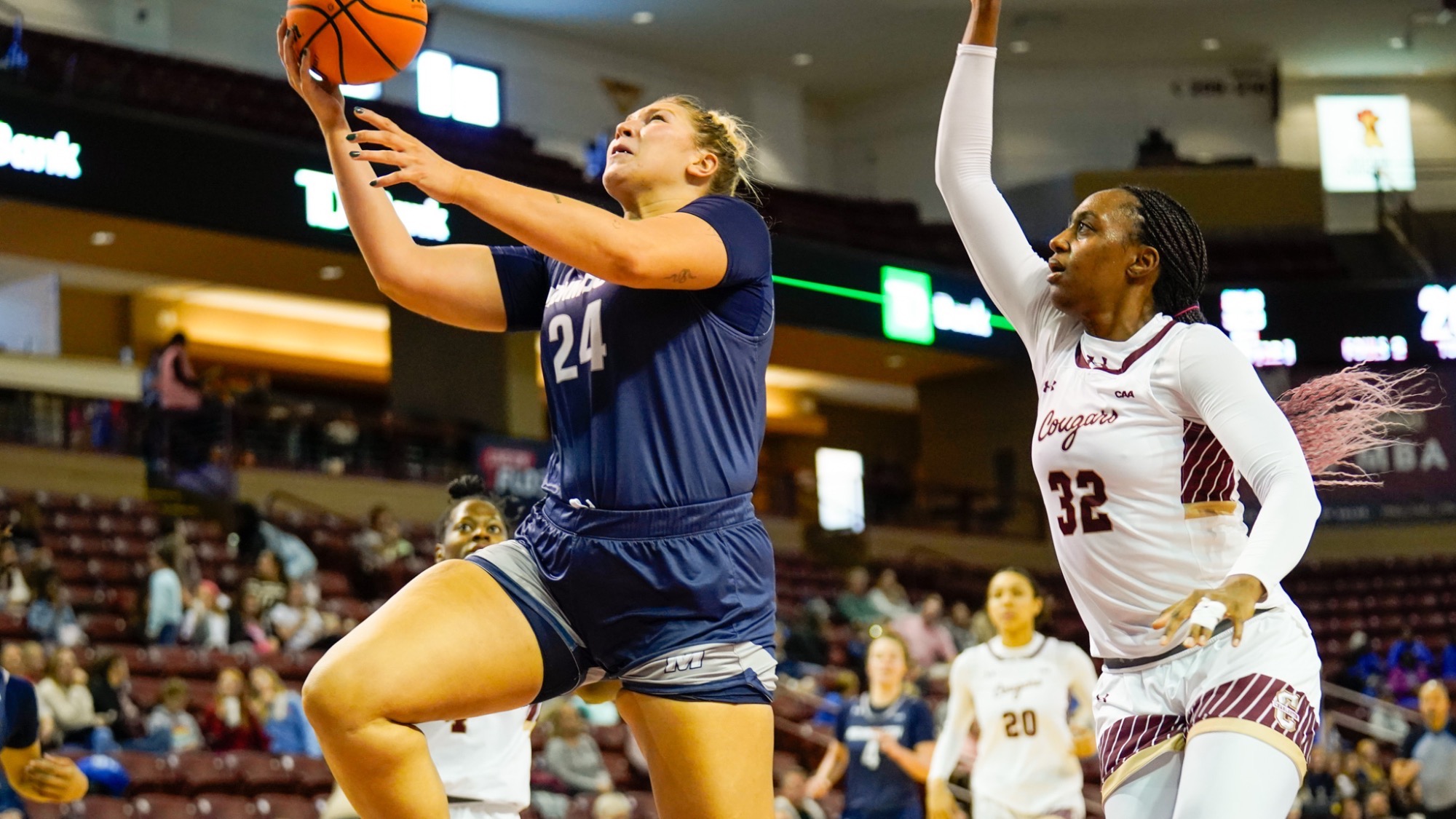 LOCK DOWN DEFENSE HELPS MONMOUTH DEFEAT COUGARS, 75-62 - Monmouth ...