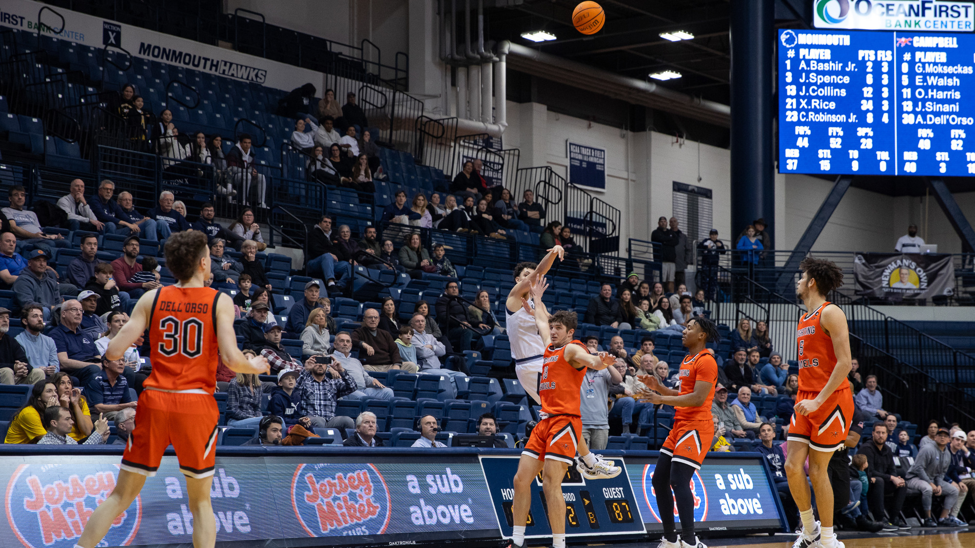 XANDER RICE’S BUZZER BEATER SENDS MONMOUTH BASKETBALL PAST CAMPBELL, 88 ...
