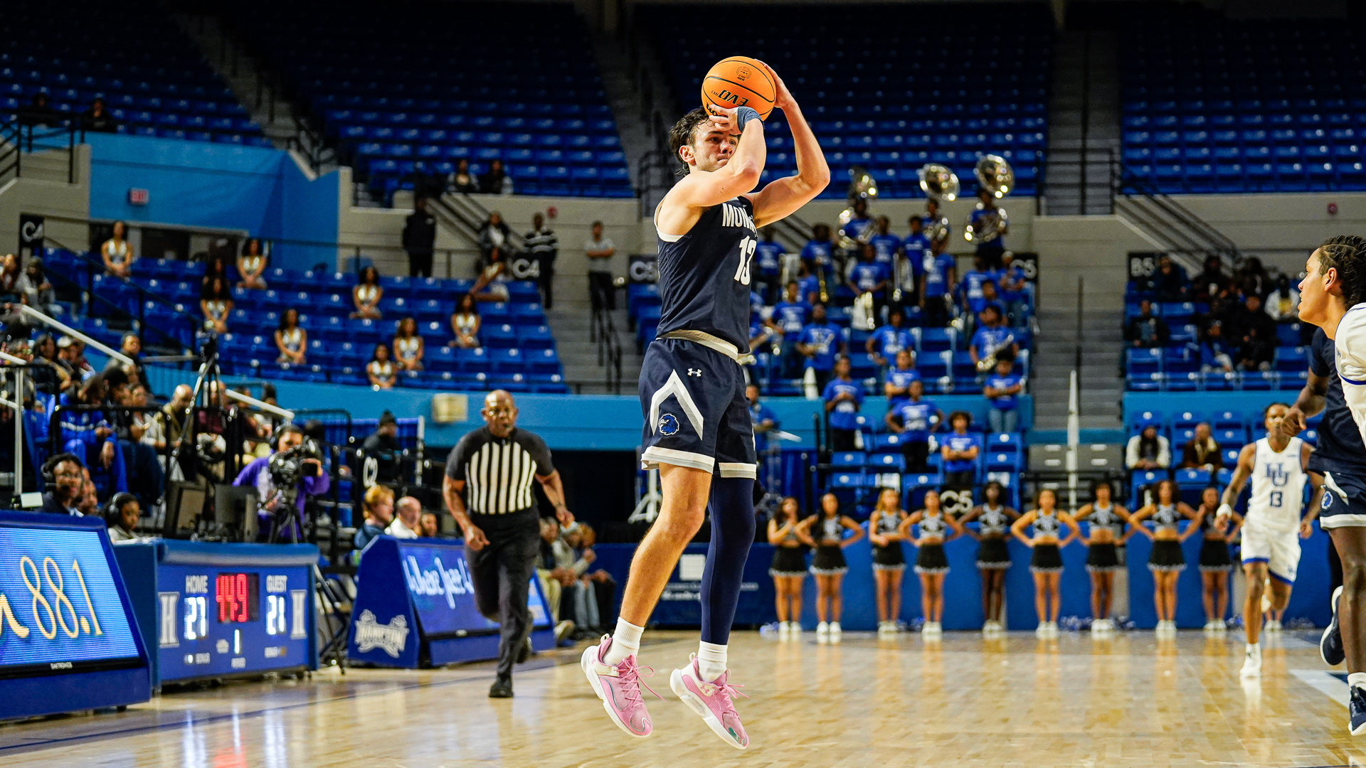 Monmouth Men’s Basketball Defeated at Hampton Thursday - Monmouth ...