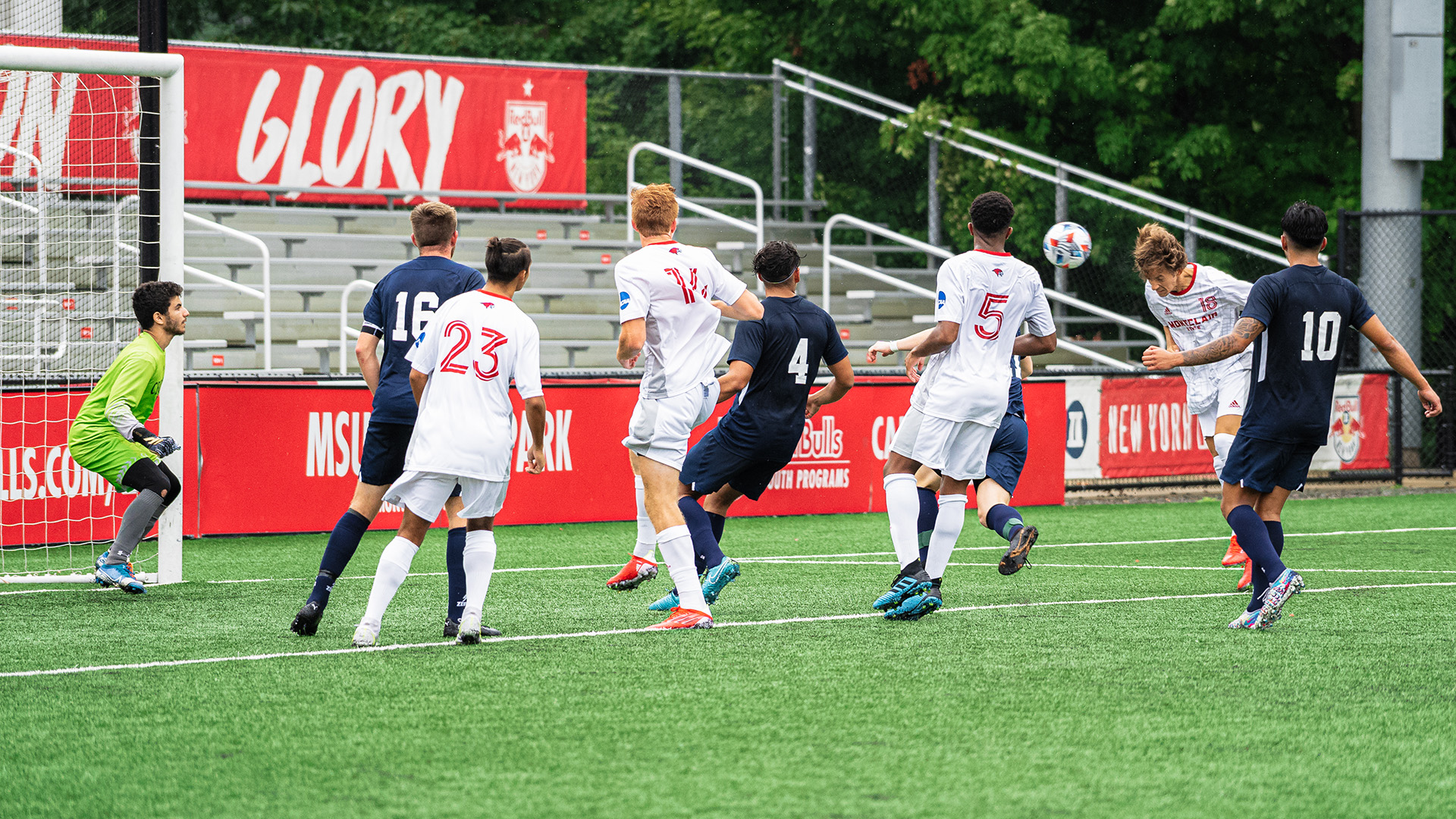 No. 8 Men's Soccer Rolls Past Centenary in Season Opener - Montclair ...