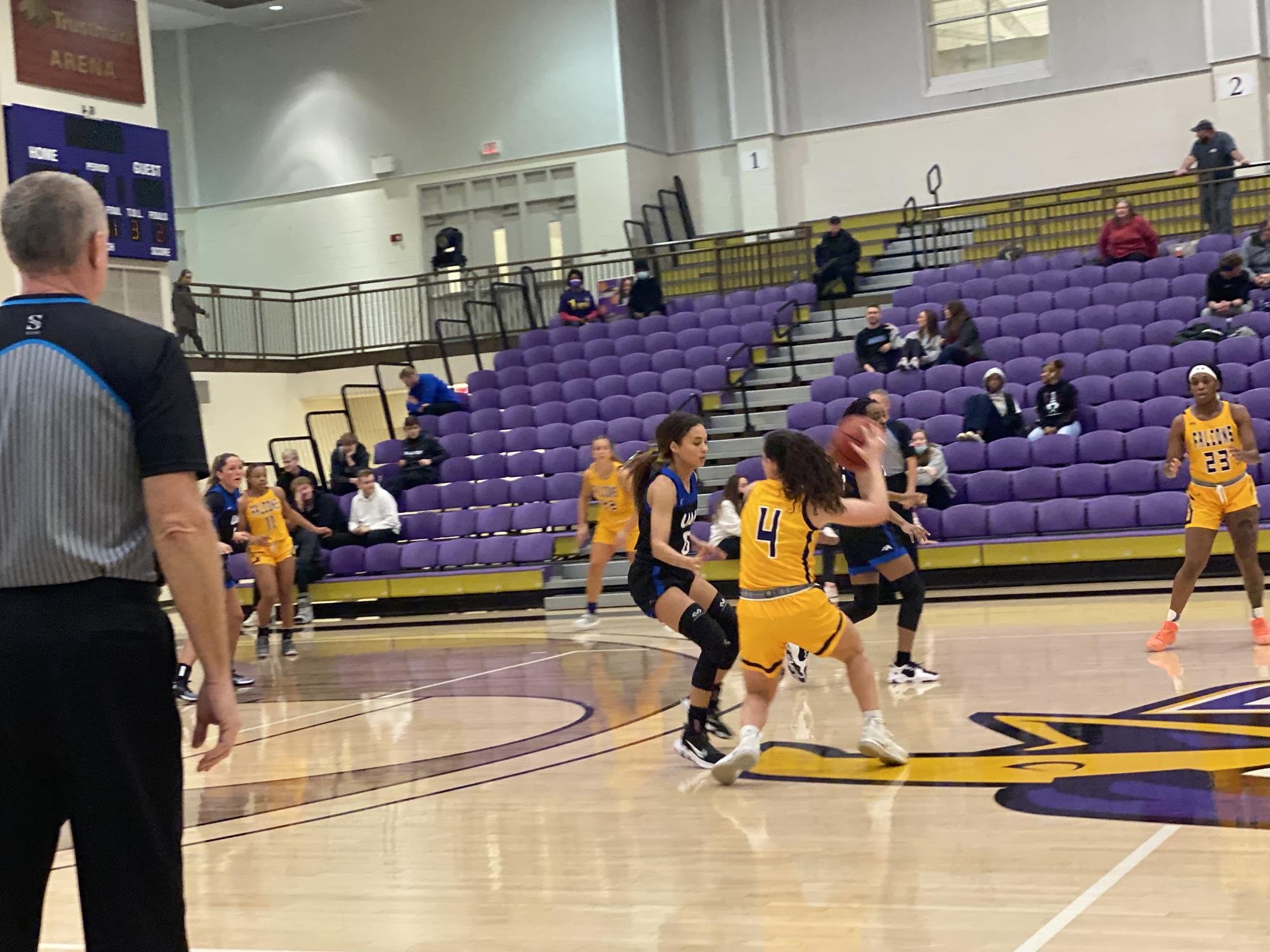 Falcons slip 76-62 to UAH at home - University of Montevallo Athletics