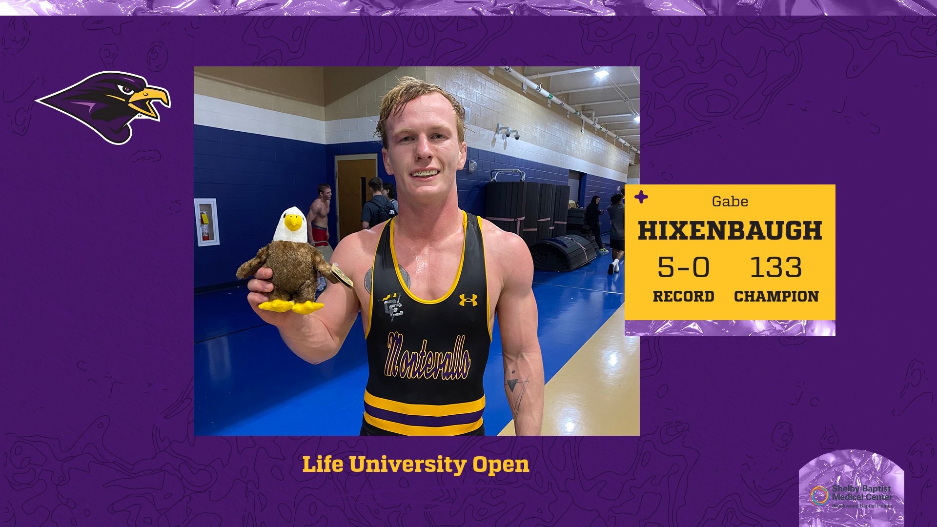 Hixenbaugh Places First, Falcons post Two Top-5 Placers at Life Open ...