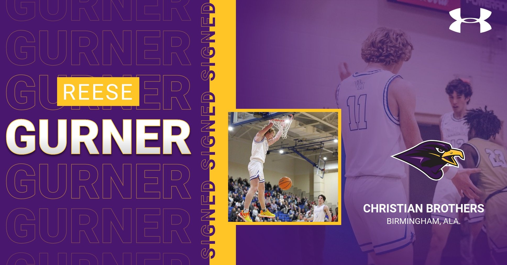 Gurner Joins 2023 MBB Signing Class - University of Montevallo Athletics